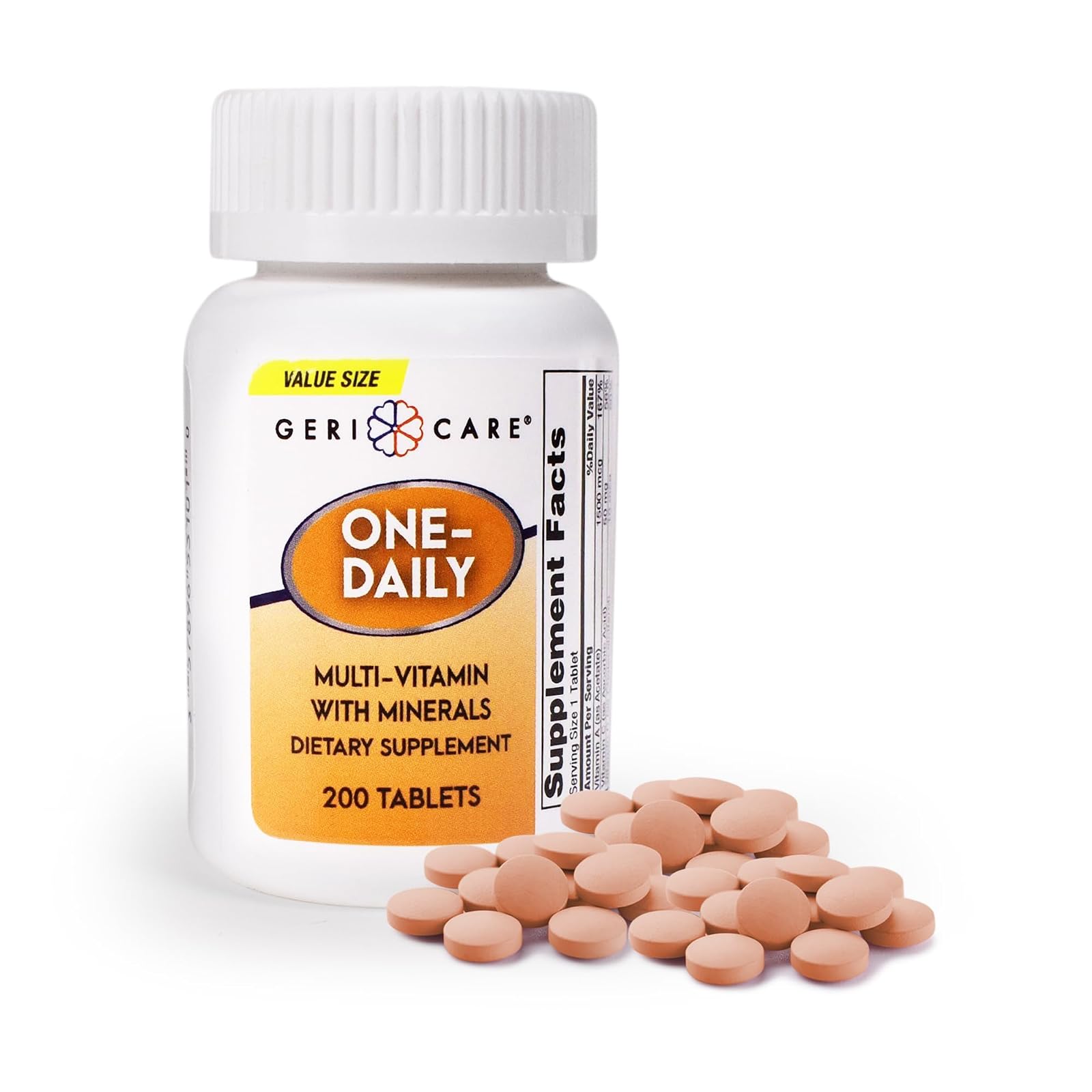 GeriCare multivitamins for daily health