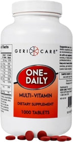 GeriCare multivitamins for daily health