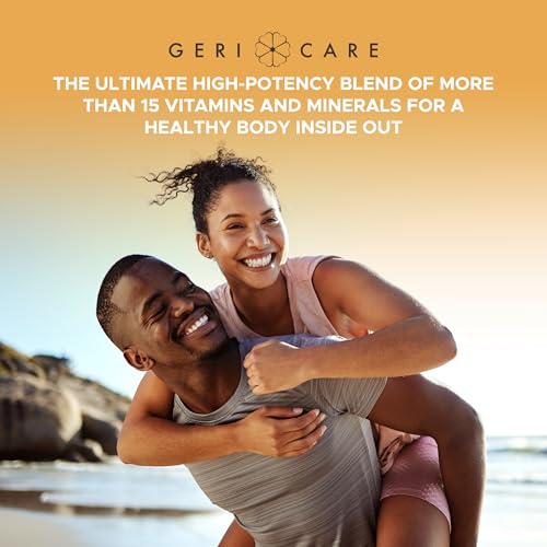 GeriCare multivitamins for energy boost
