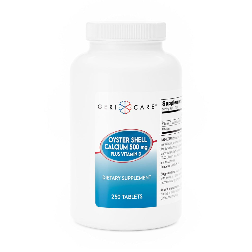 GeriCare oyster shell calcium tablets