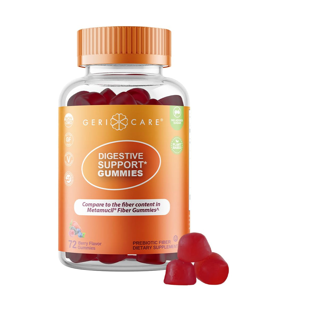 GeriCare prebiotic gummies for digestion