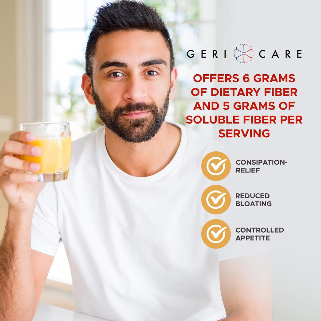 GeriCare psyllium for regularity support