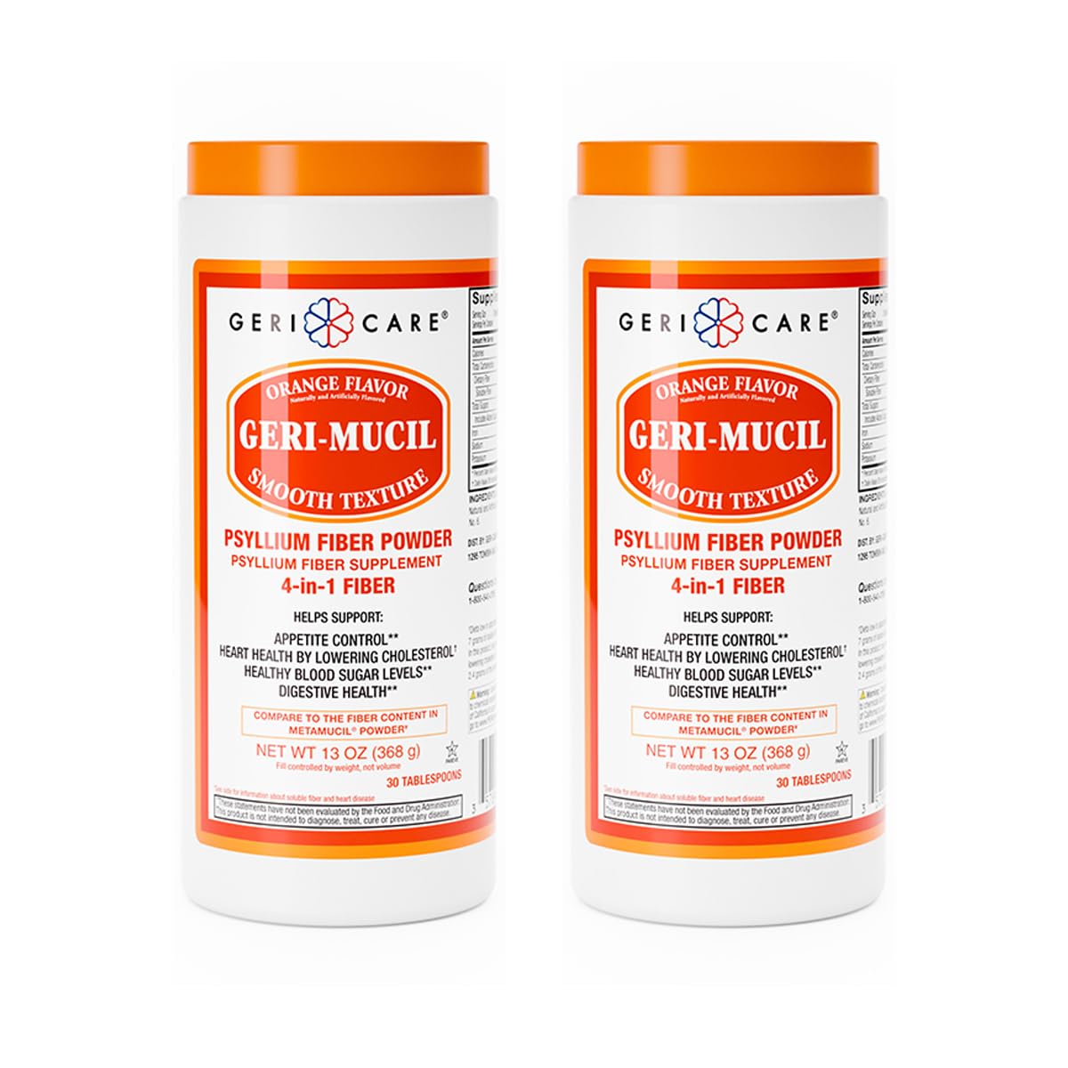 GeriCare psyllium husk fiber supplement