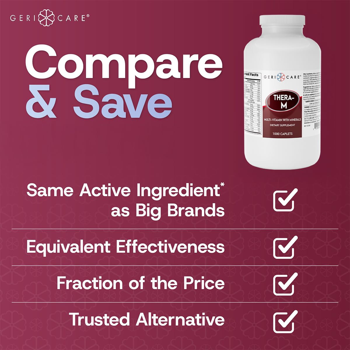 GeriCare Thera M immune support vitamins