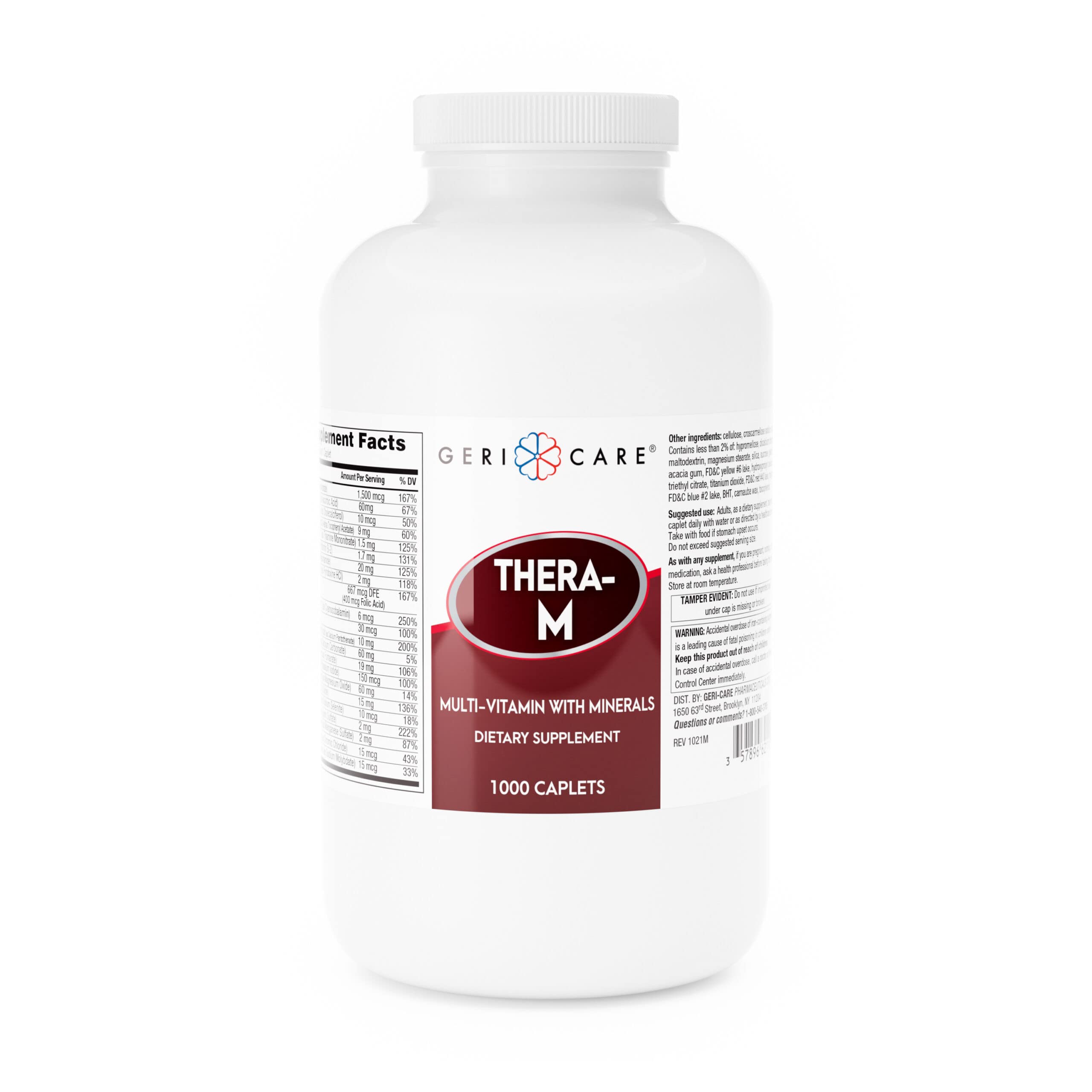GeriCare Thera M multivitamin caplets