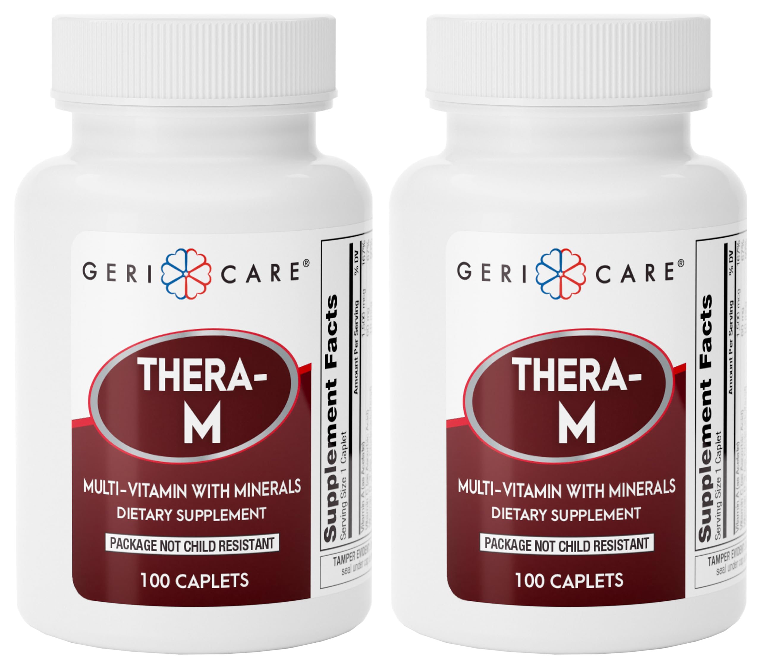 GeriCare Thera M multivitamin caplets
