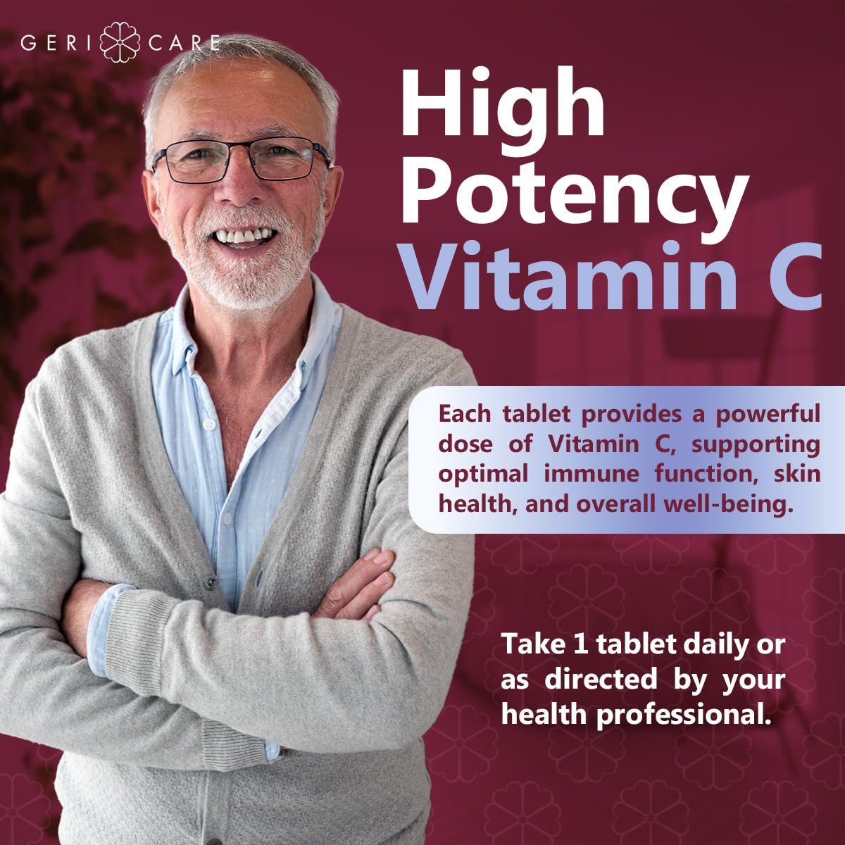 GeriCare Vitamin C 1000 mg dosage
