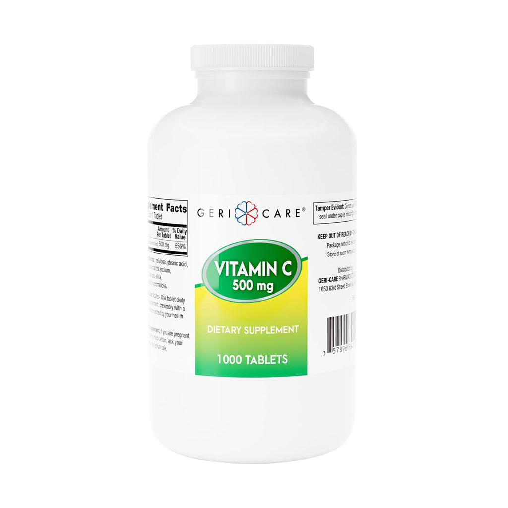 GeriCare vitamin C 500 mg tablets