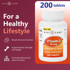 GeriCare vitamin D-3 for daily wellness