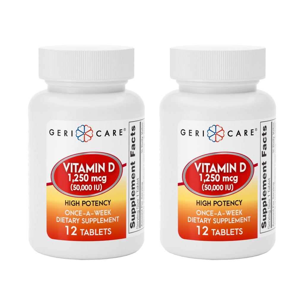 GeriCare vitamin D softgels for immunity