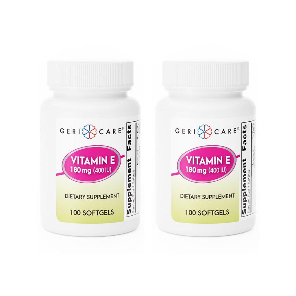 GeriCare vitamin E softgels for immunity