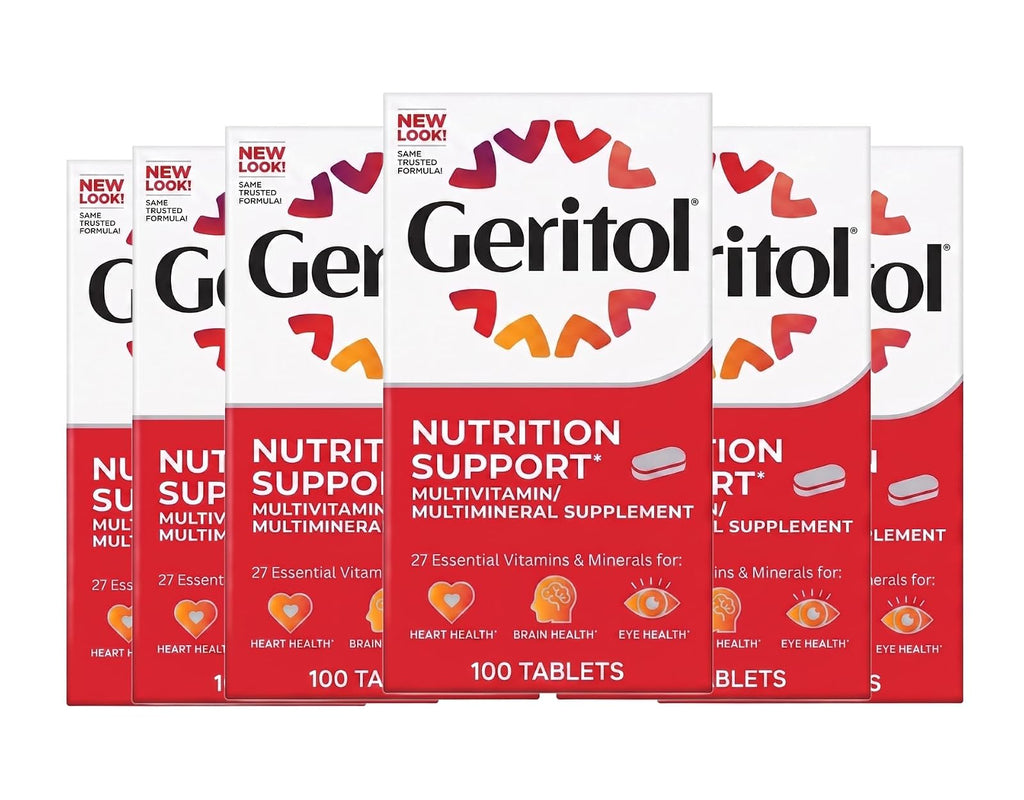 Geritol Complete Multivitamins for energy