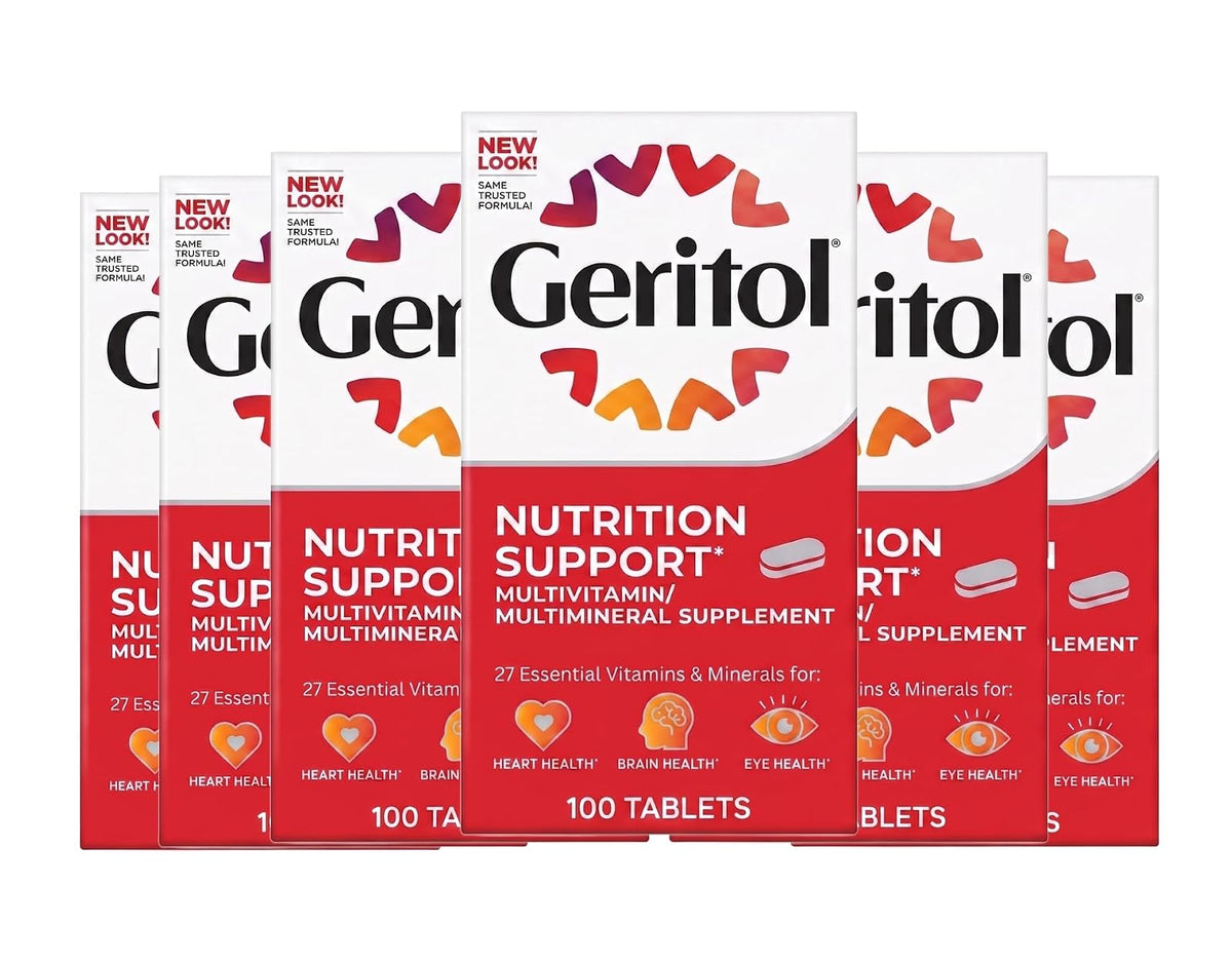 Geritol Complete Multivitamins for energy