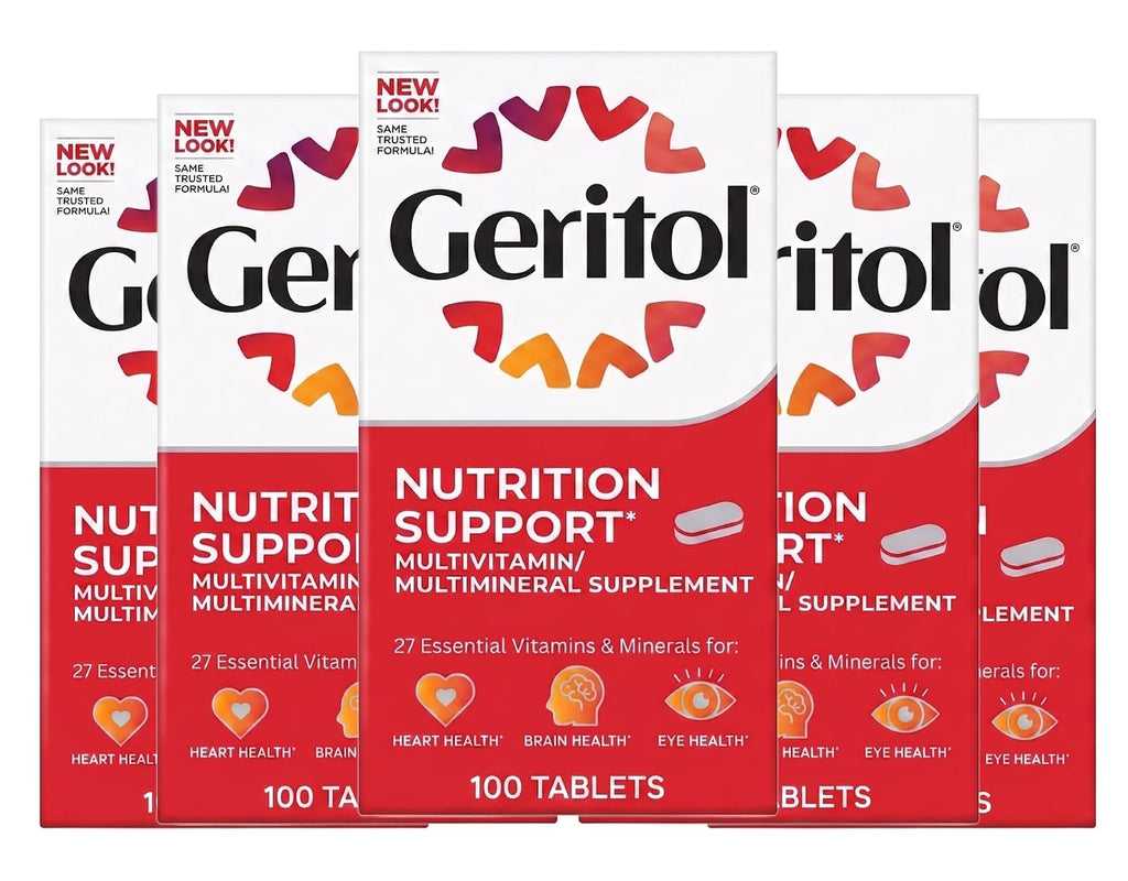 Geritol Complete multivitamins for energy