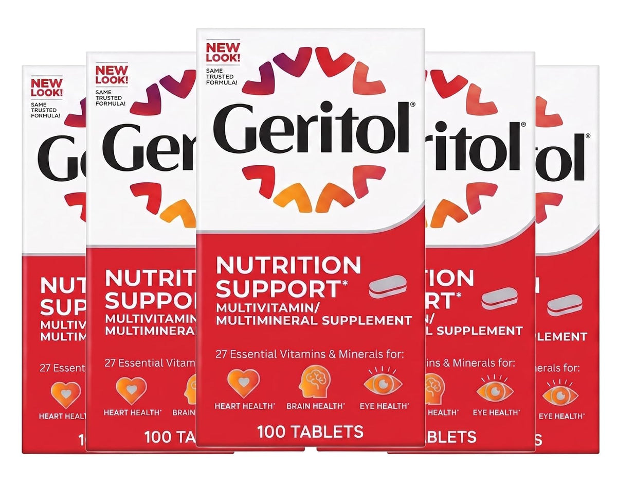 Geritol Complete multivitamins for energy