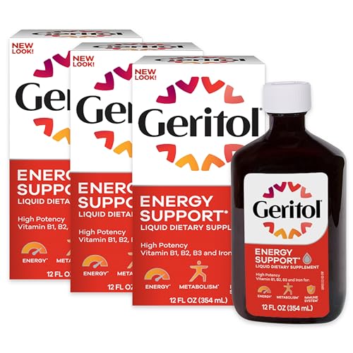 Geritol liquid iron supplement benefits