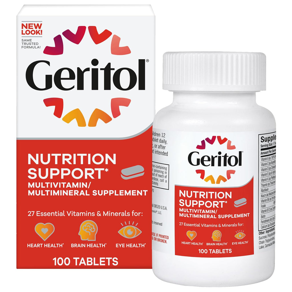 Geritol multivitamins for daily health