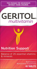 Geritol multivitamins for daily health