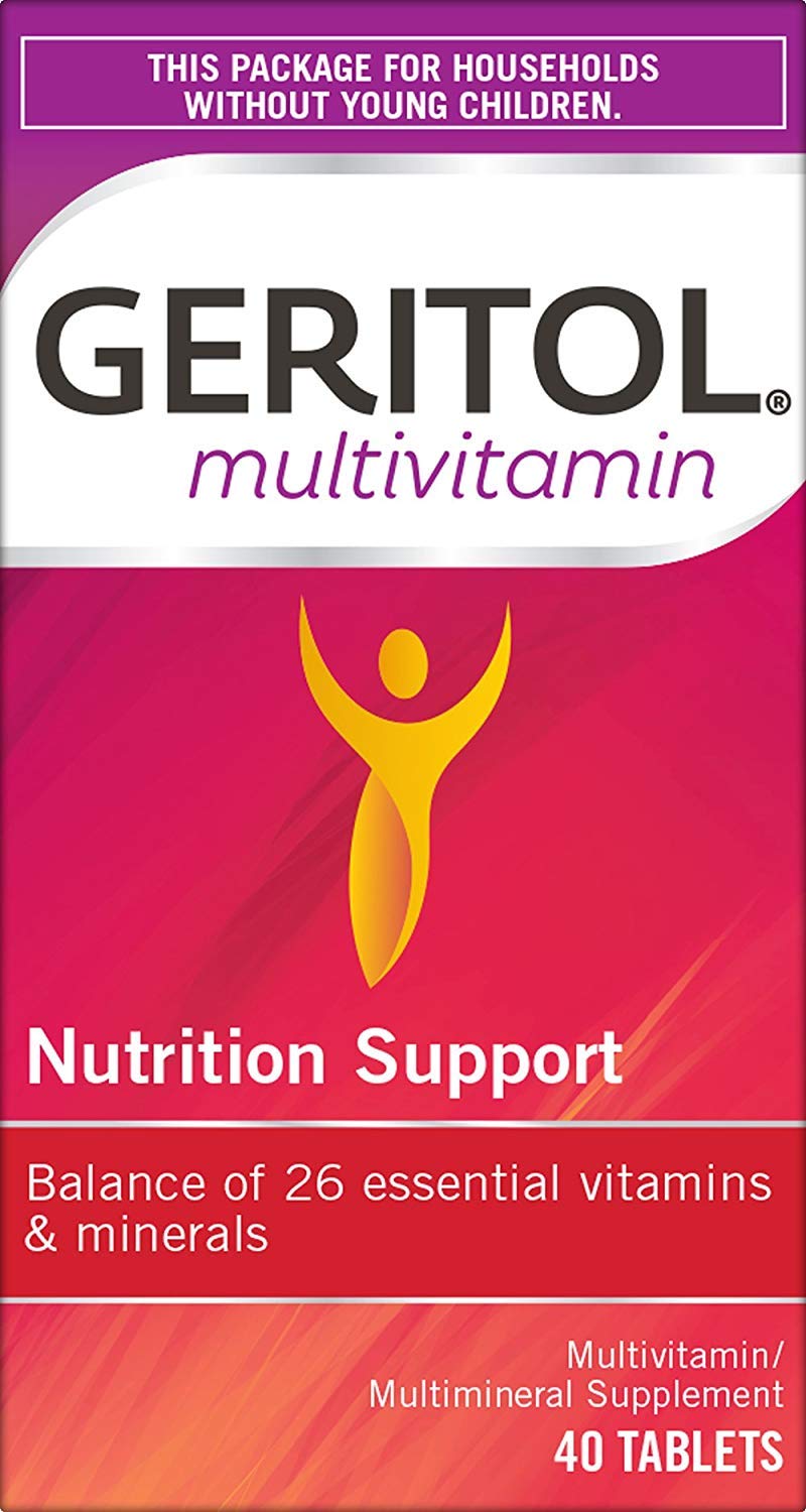 Geritol multivitamins for daily health