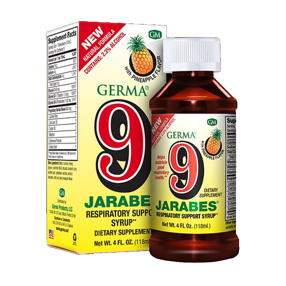 Germa 9 Syrups multivitamins for kids