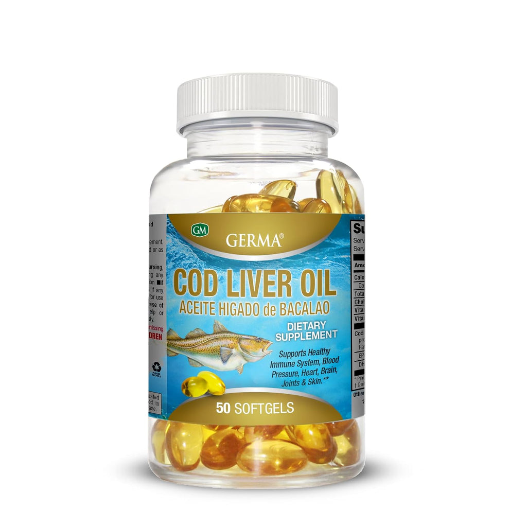 GERMA cod liver oil capsules