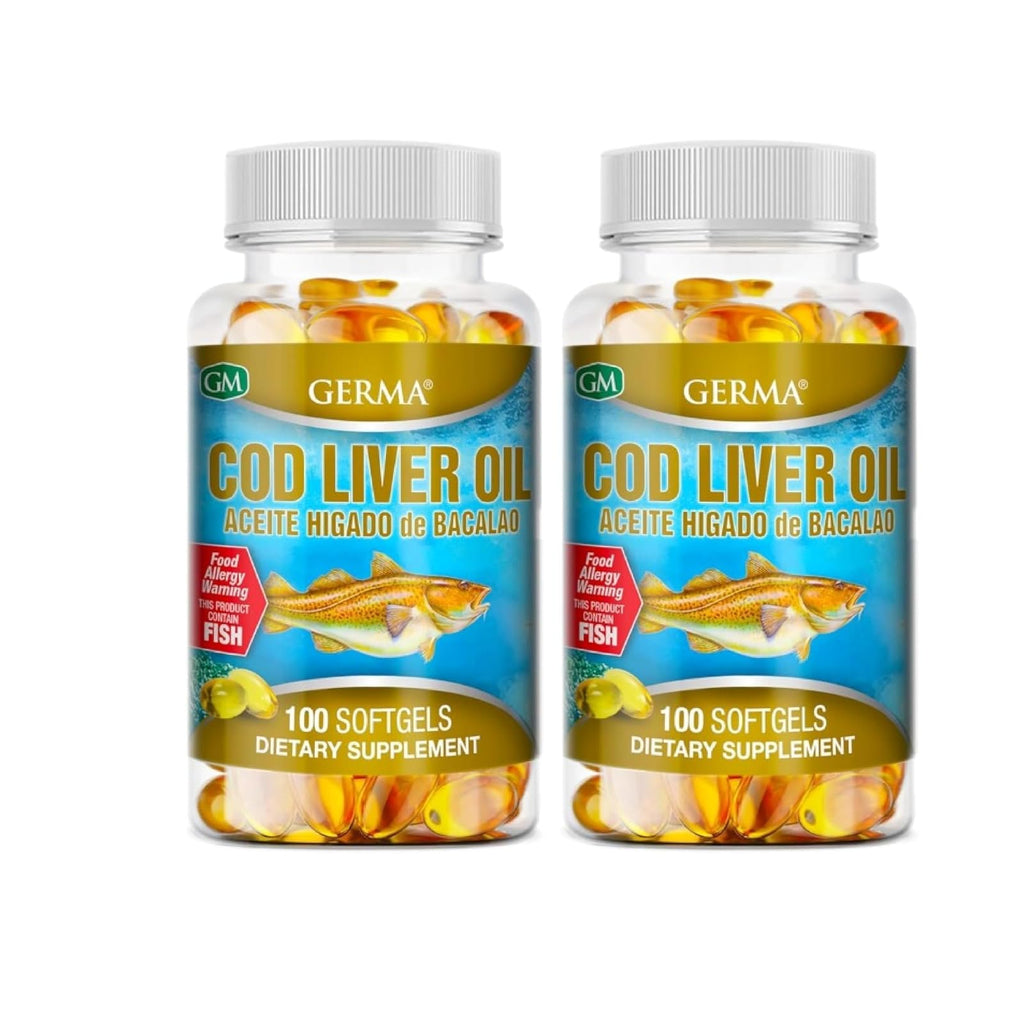 GERMA cod liver oil softgels
