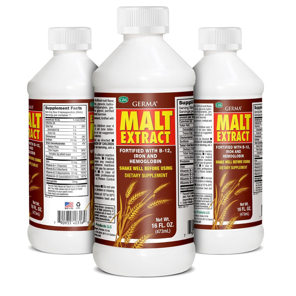 GERMA malt extract iron supplement