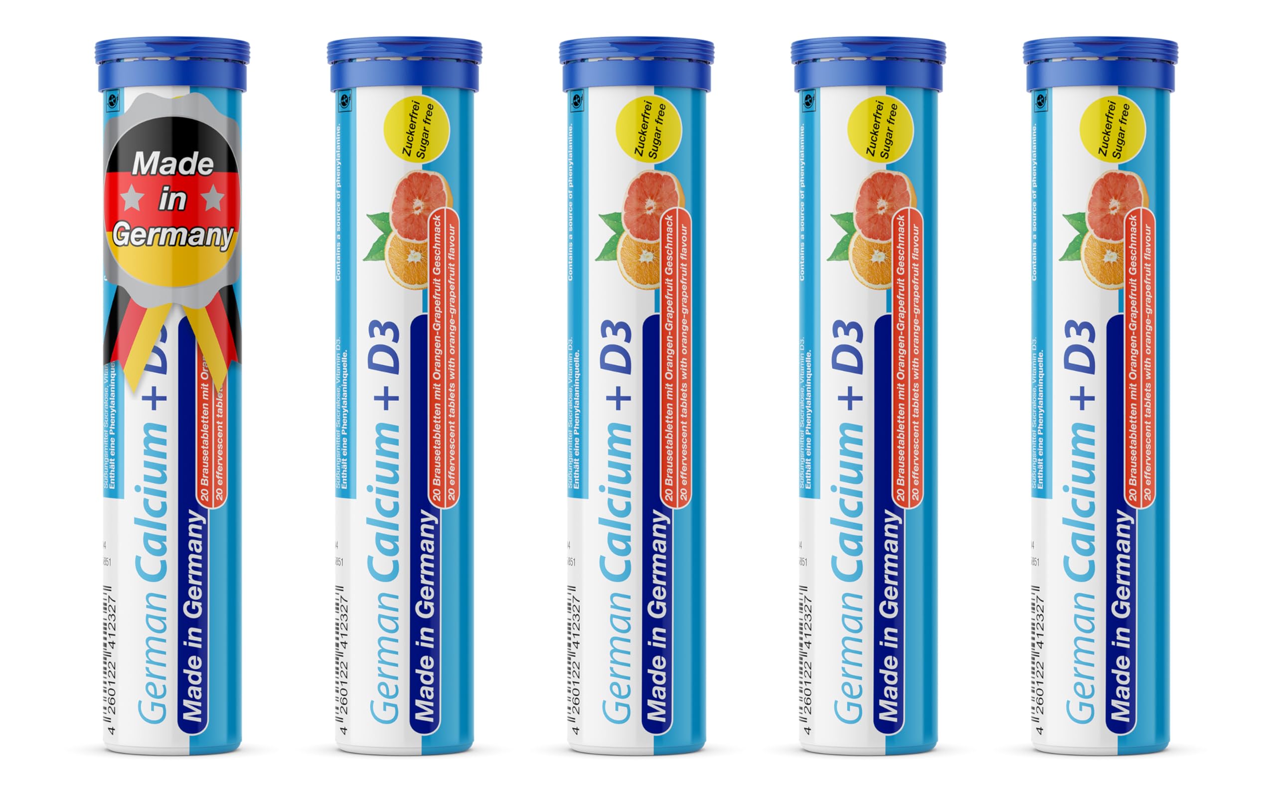 German calcium effervescent tablets