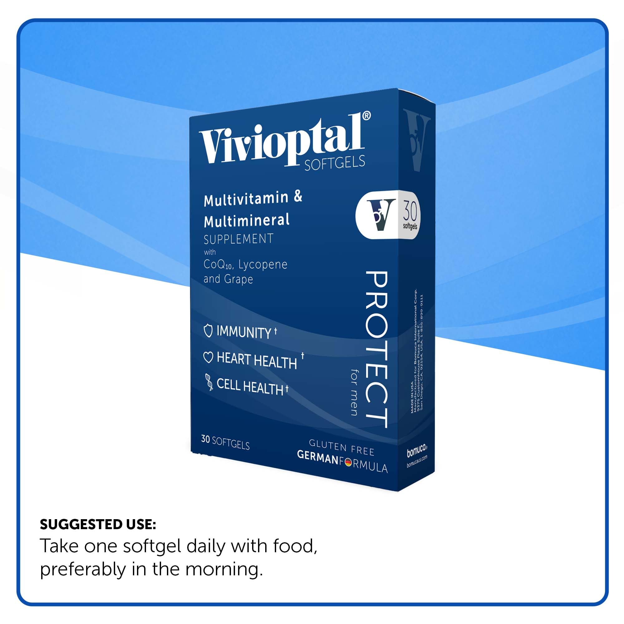 German formula blended supplements for men