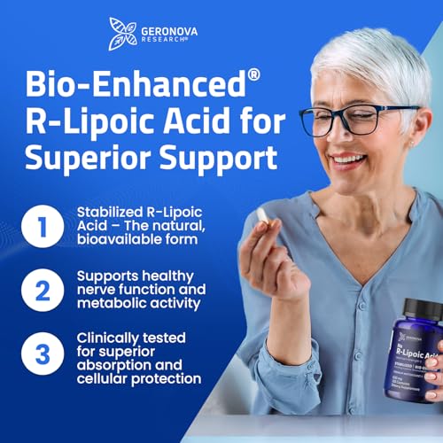Geronova Research R-Lipoic Acid 600 mg
