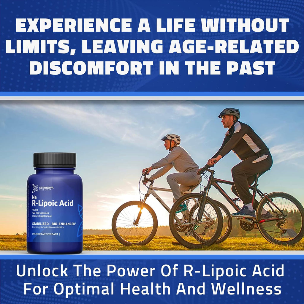 Geronova Research R-lipoic acid benefits