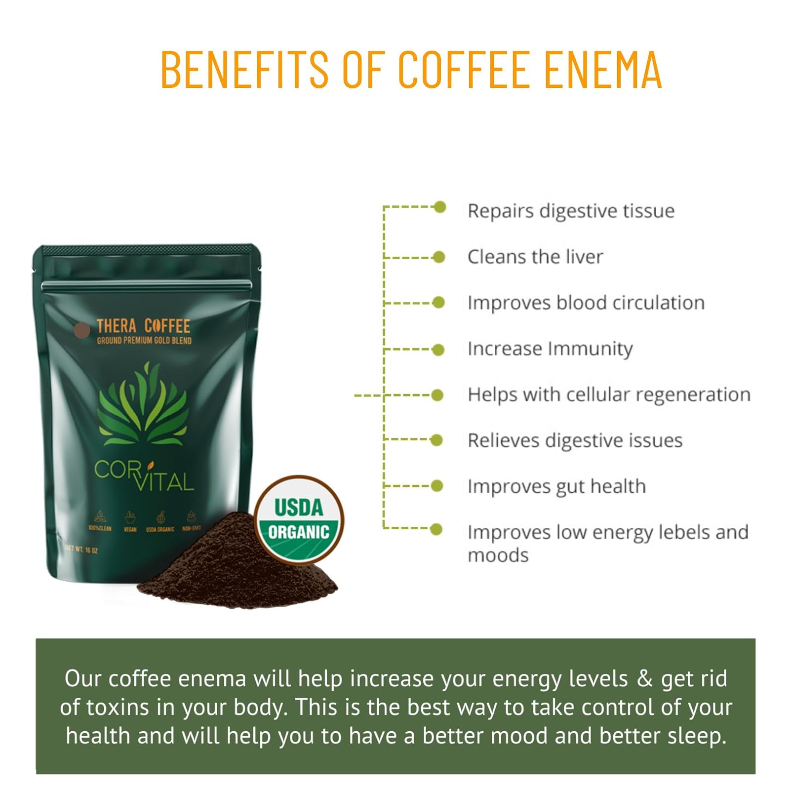 Gerson approved herbal blends coffee