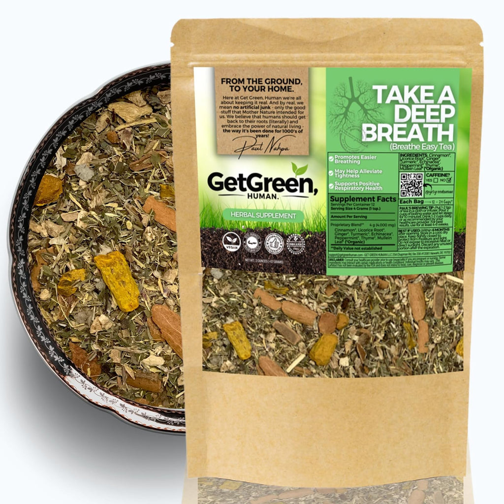 Get Green Healthy Lungs tea benefits