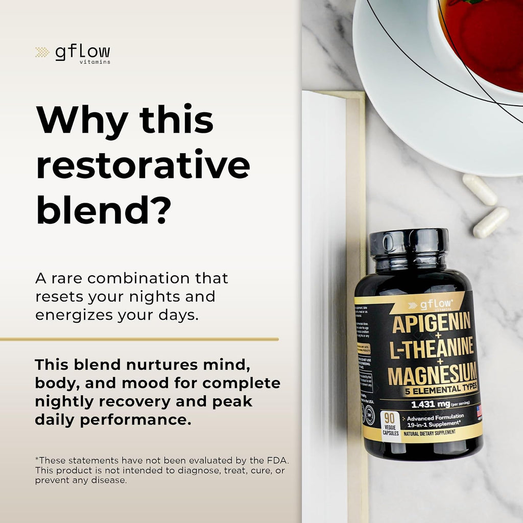 Gflow Apigenin capsules for energy