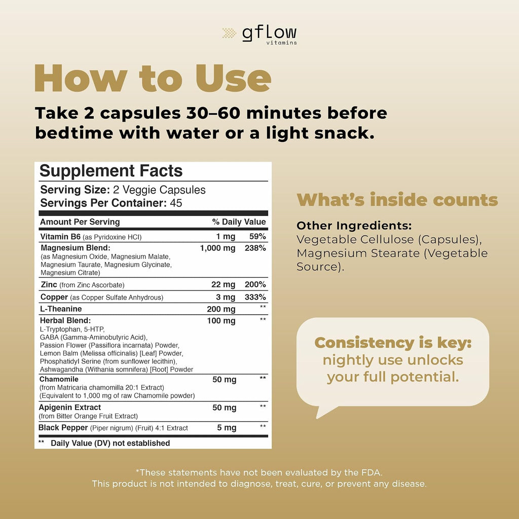 Gflow Apigenin supplement for seniors