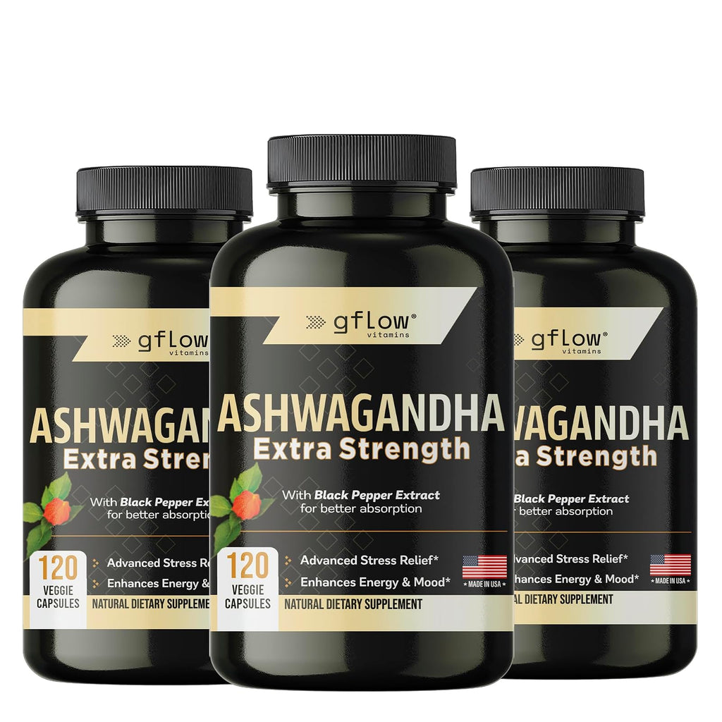 gflow ashwagandha capsules for stress relief