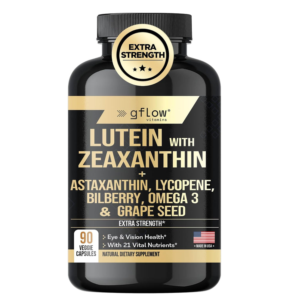 gflow Lutein softgels for eye health