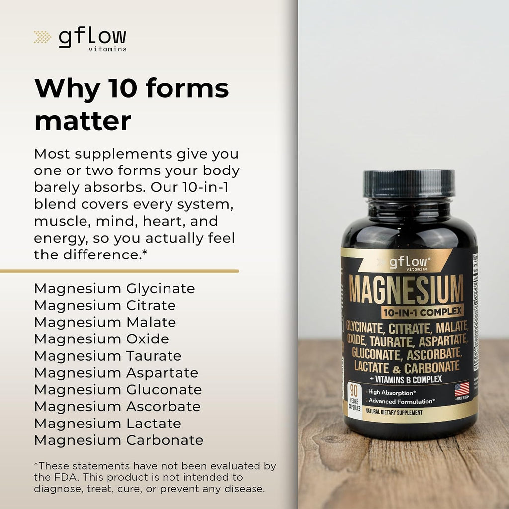 gflow magnesium bisglycinate for muscle health