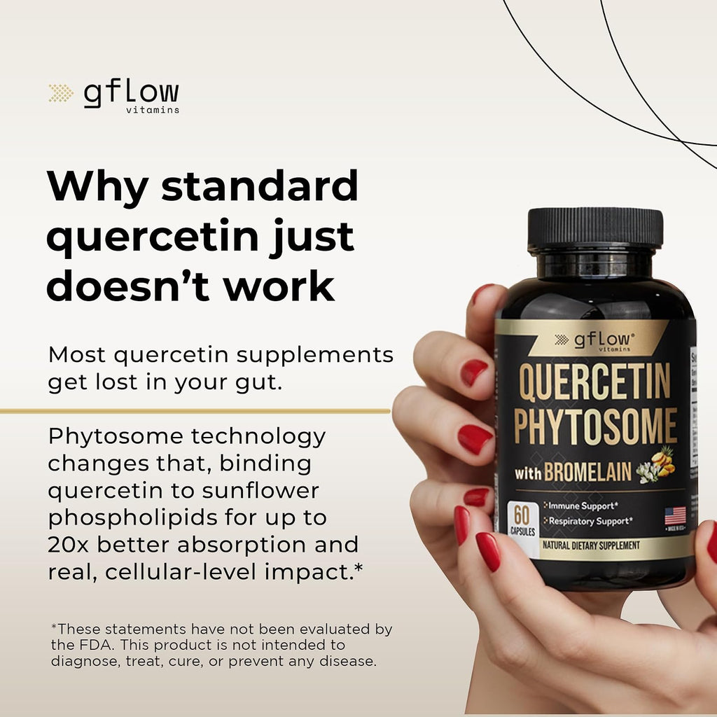 gflow Quercetin Phytosome antioxidant properties