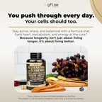 gflow Resveratrol 1000 mg energy and vitality