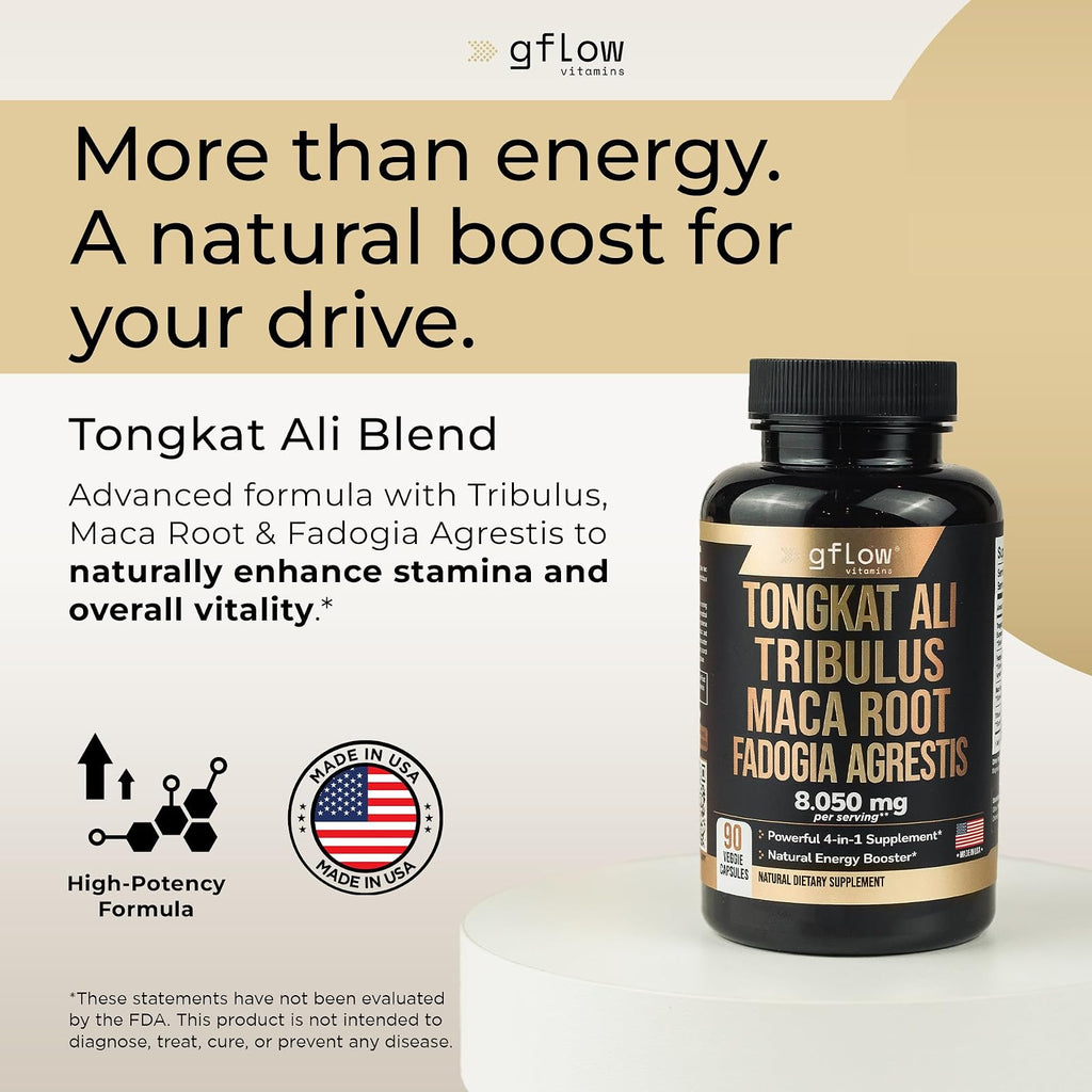 gflow Tongkat Ali for energy boost