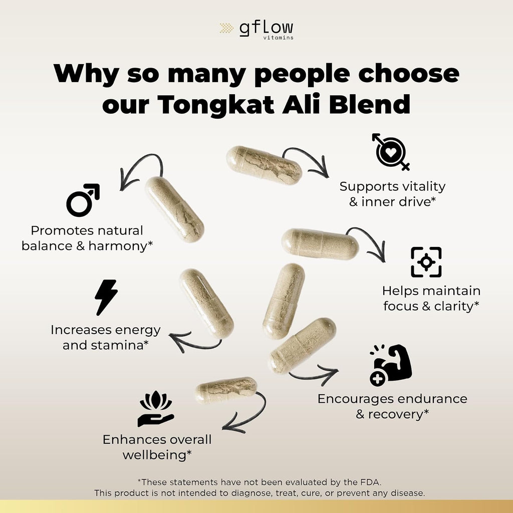 gflow Tongkat Ali immune system health