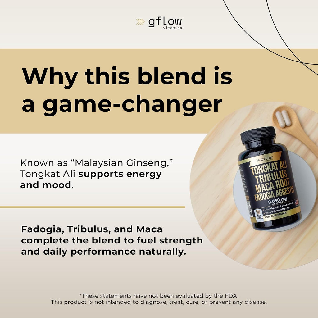 gflow Tongkat Ali natural vitality support