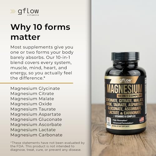 gflow vitamins magnesium for stress relief
