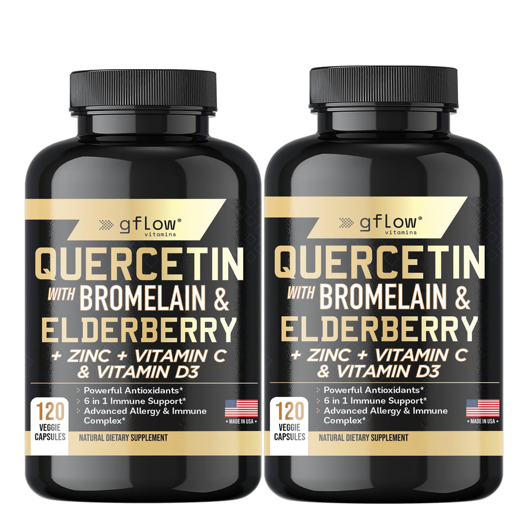 gflow vitamins quercetin immune support