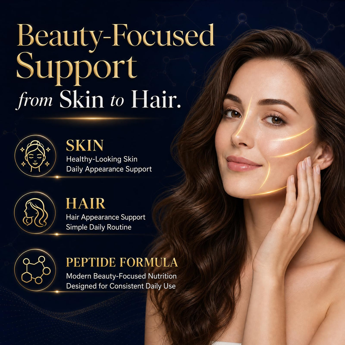 GHK-Cu capsules for youthful appearance