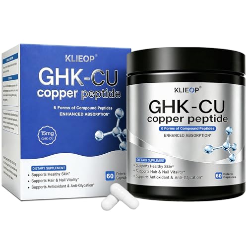 GHK-Cu copper peptide capsules