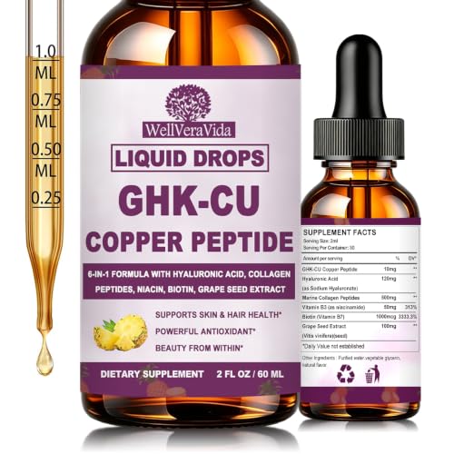 GHK-Cu peptide liquid for hair growth