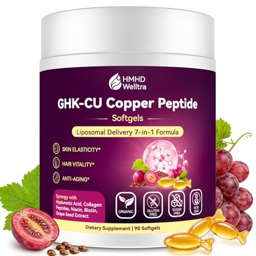 GHK-CU peptide supplement for wellness