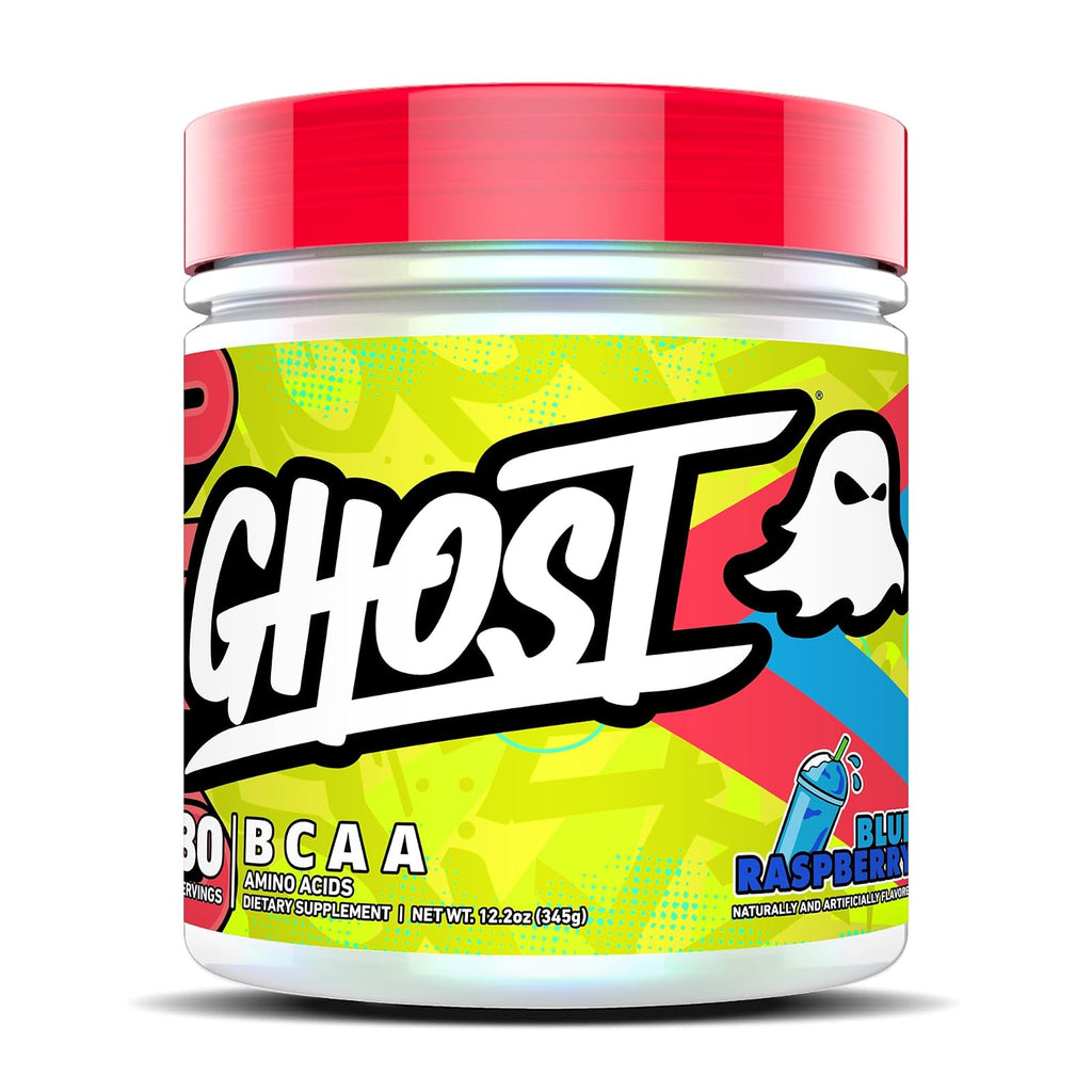 GHOST BCAA Powder Blue Raspberry flavour